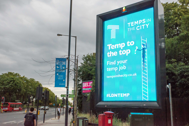 Happy Creative help light up London with ad campaign - Business Lancashire