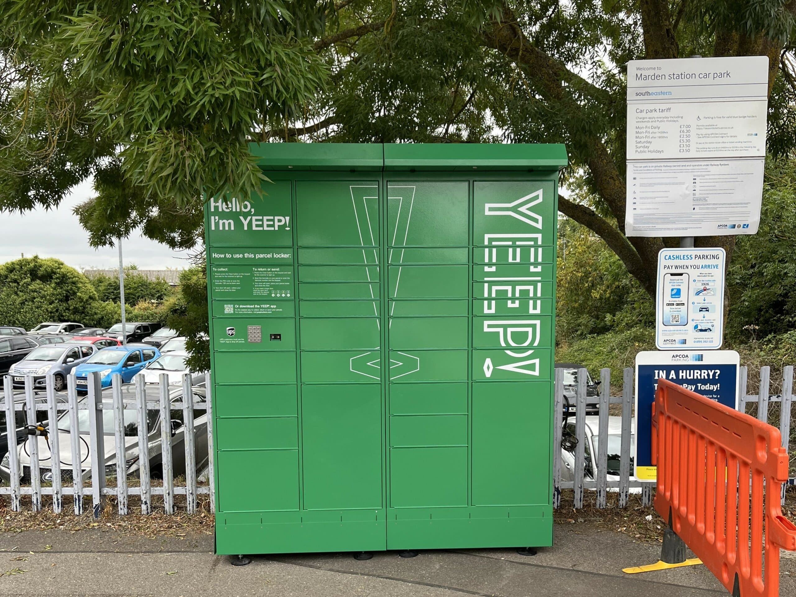 YEEP! Parcel Lockers by LockerQuest Now Available at Southeastern Train ...